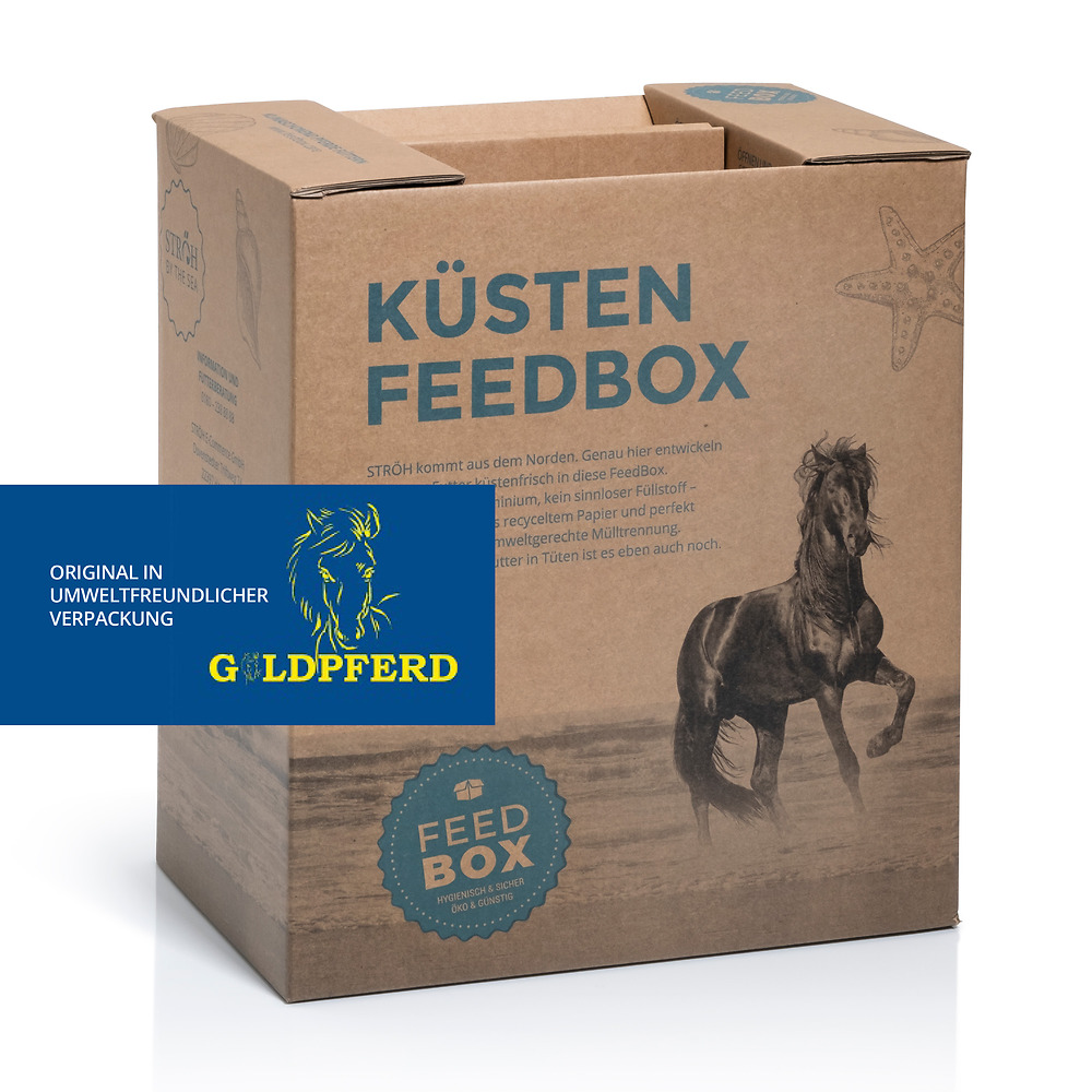 Goldpferd Sorgenfrei 30 kg Feedbox ab € 54,90 im Onlineshop bei Ströh - Alles für Ihr Pferd